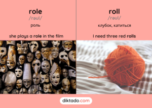 Role — roll | Diktado's blog